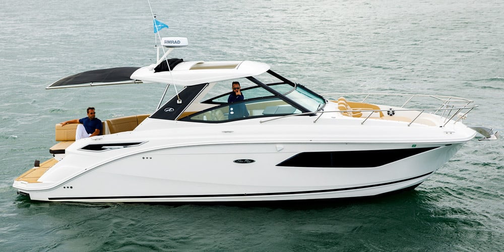 32' 2020 Sundancer + Seabob | Indoor-Outdoor Luxury With Ample Seating